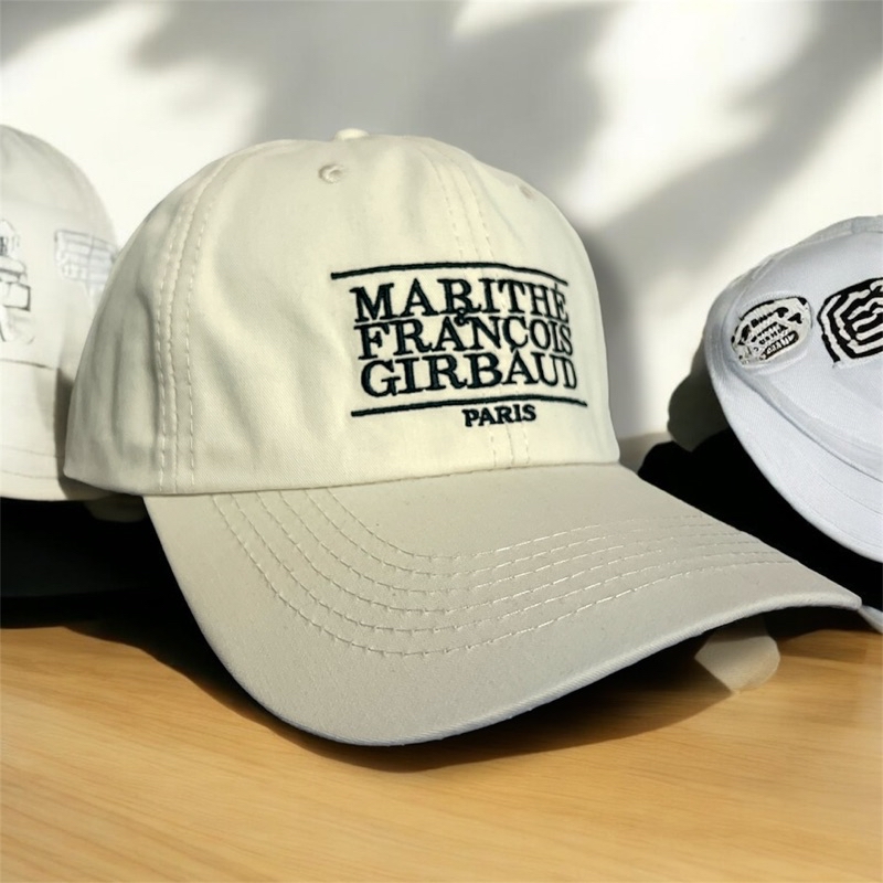 2025 Marithe Francois Girbaud Hat-Classic Logo Cap Baseball Korean ...