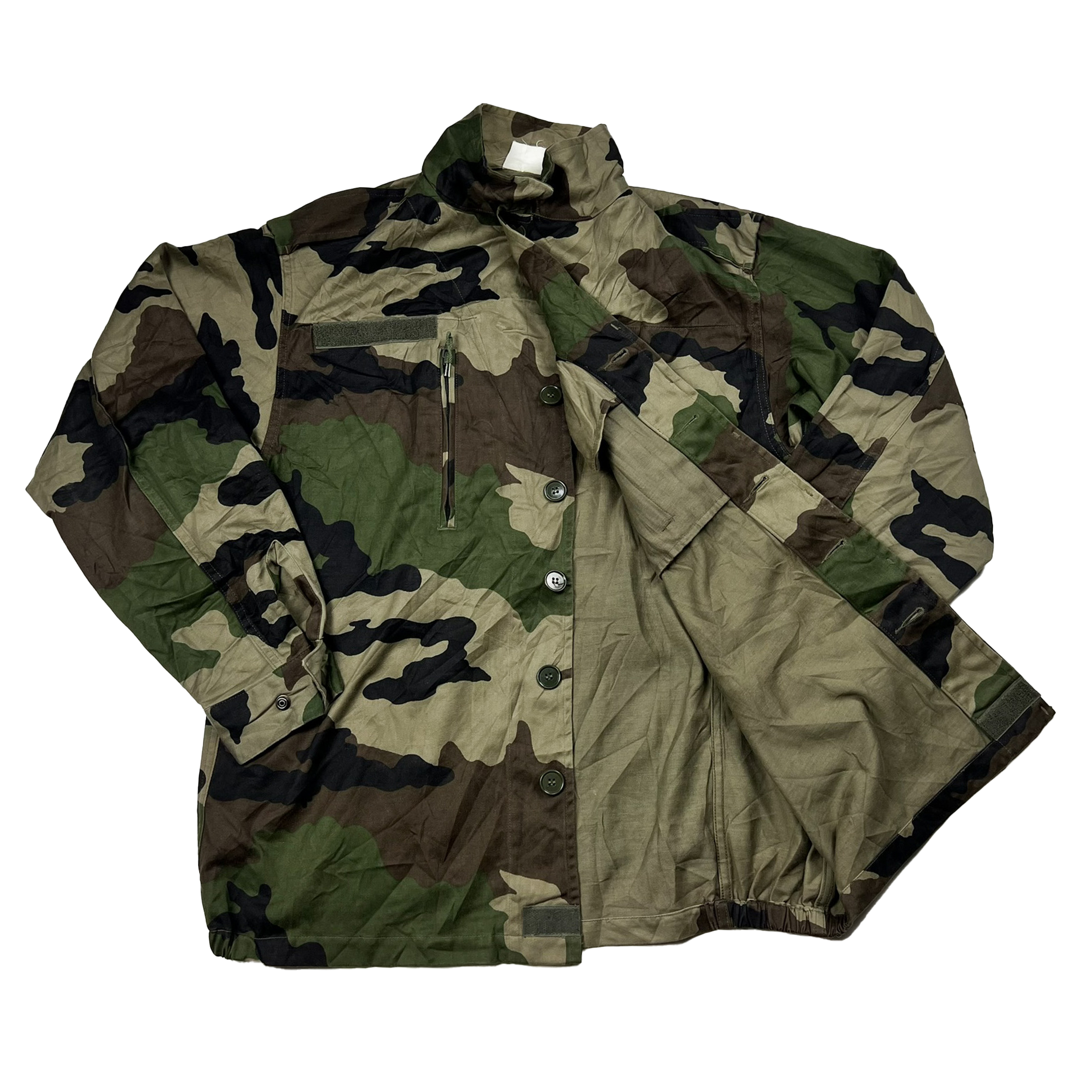Sack jacket military vintage French F2 camo army camouflage CCE ...