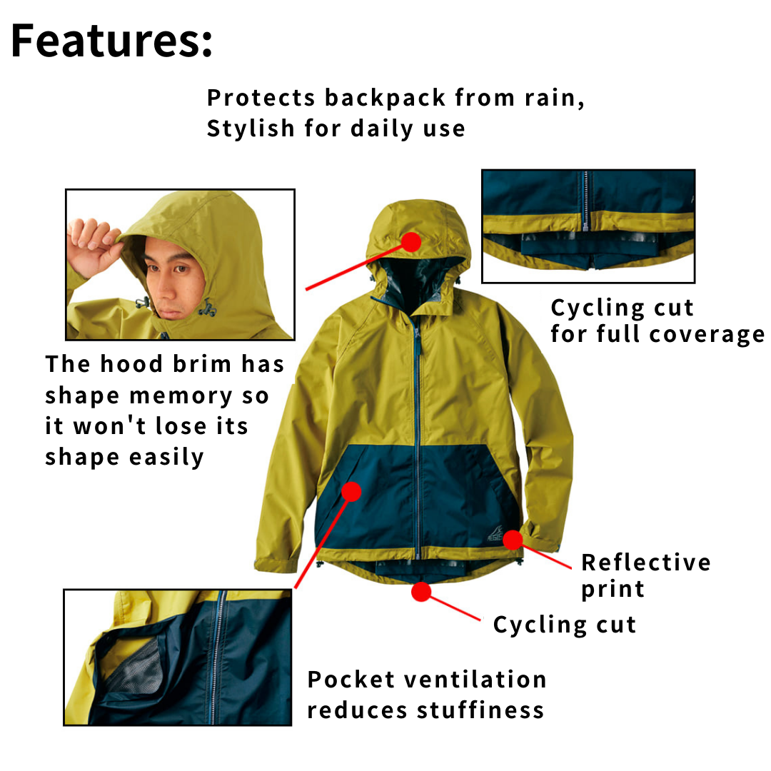 WORKMAN Bag in Rain Jacket【direct from Japan】 | Shopee Philippines