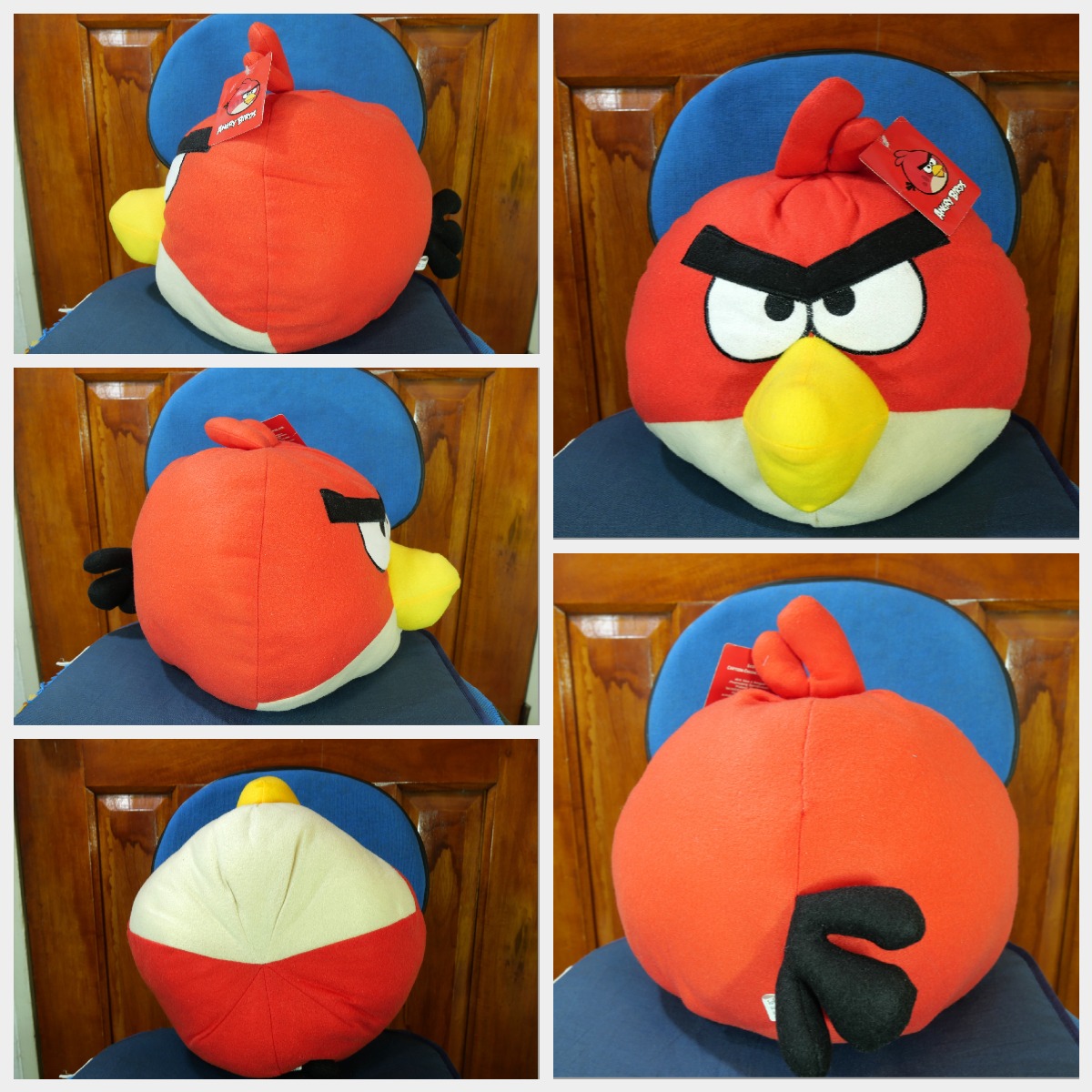 13.5 Inches Angry birds Plush Toy (Used) | Shopee Philippines