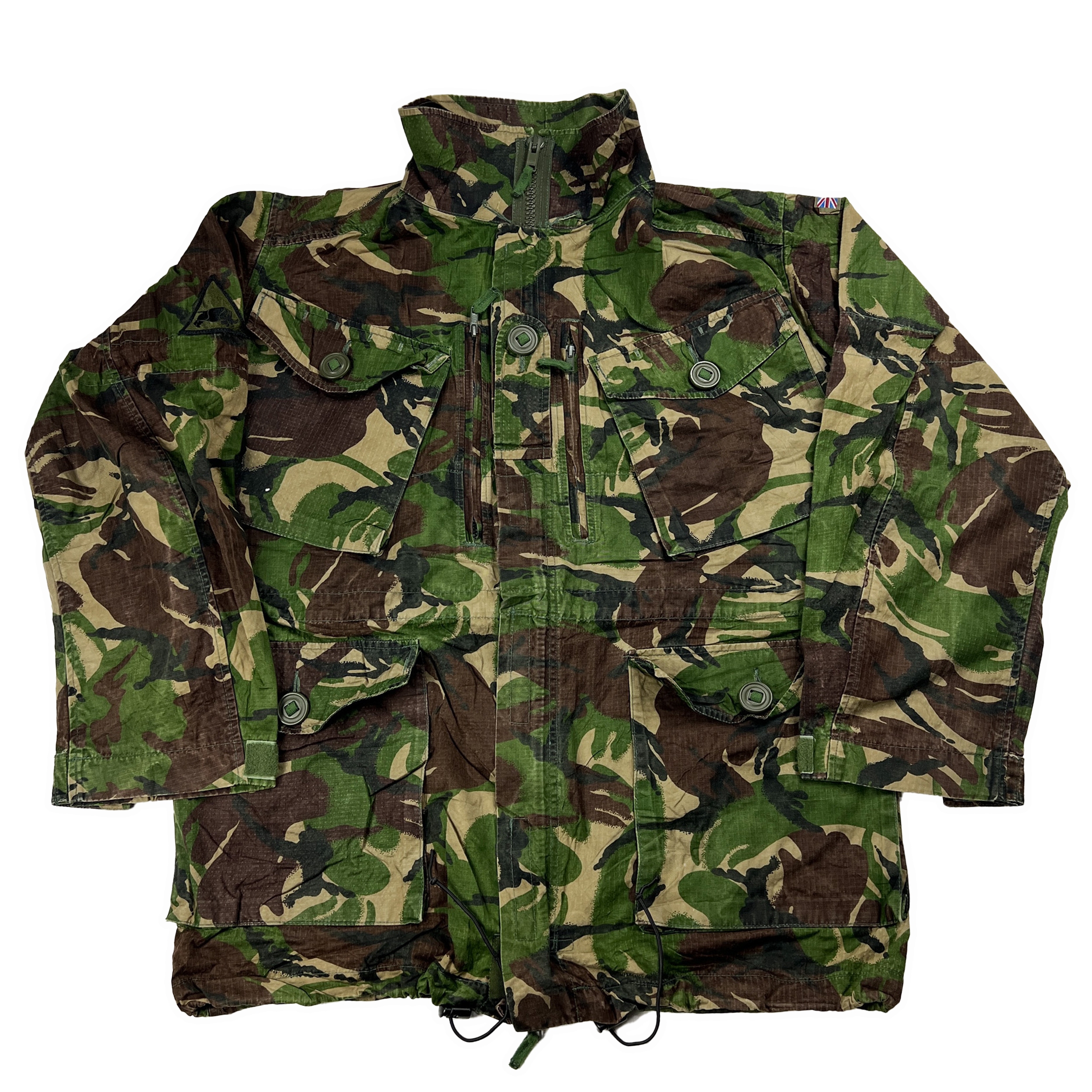 Hiking jacket Vintage Genuine British army combat DPM jungle 95 smock ...
