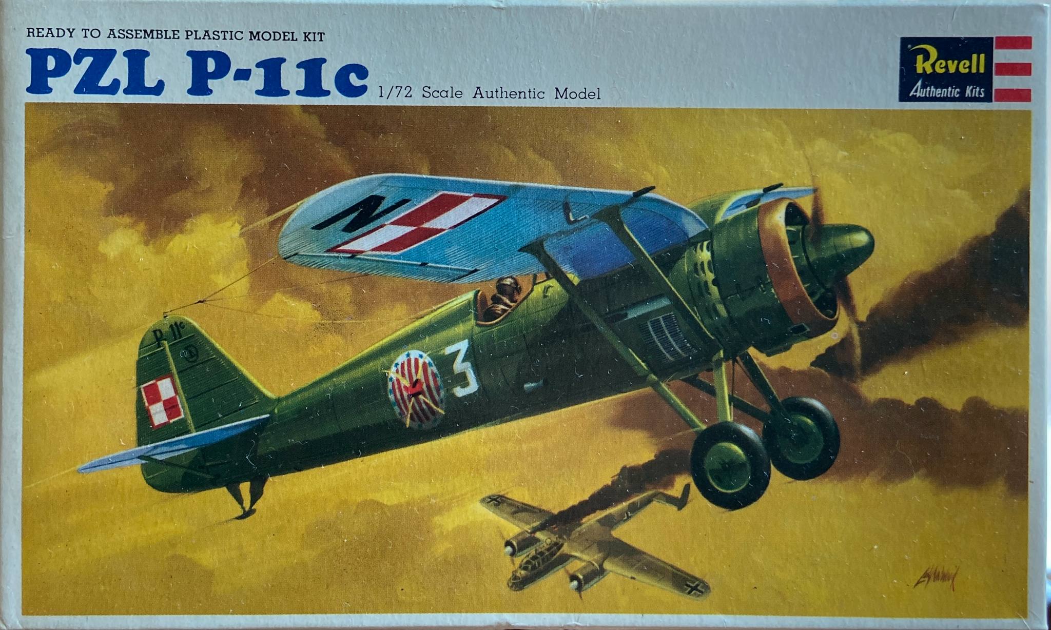Revell 1/72 PZL P-11c Fighter Plane Model World War 1 Aircraft Assembly | Shopee Philippines