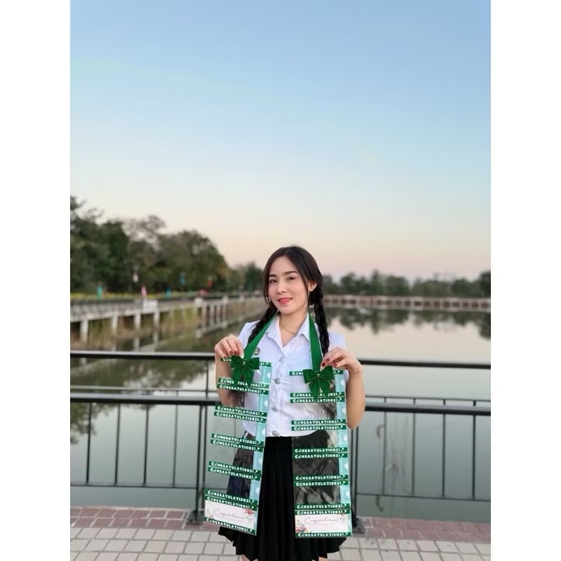 Garland With 12 Envelopes Of Banknote Printed congratulations | Shopee ...