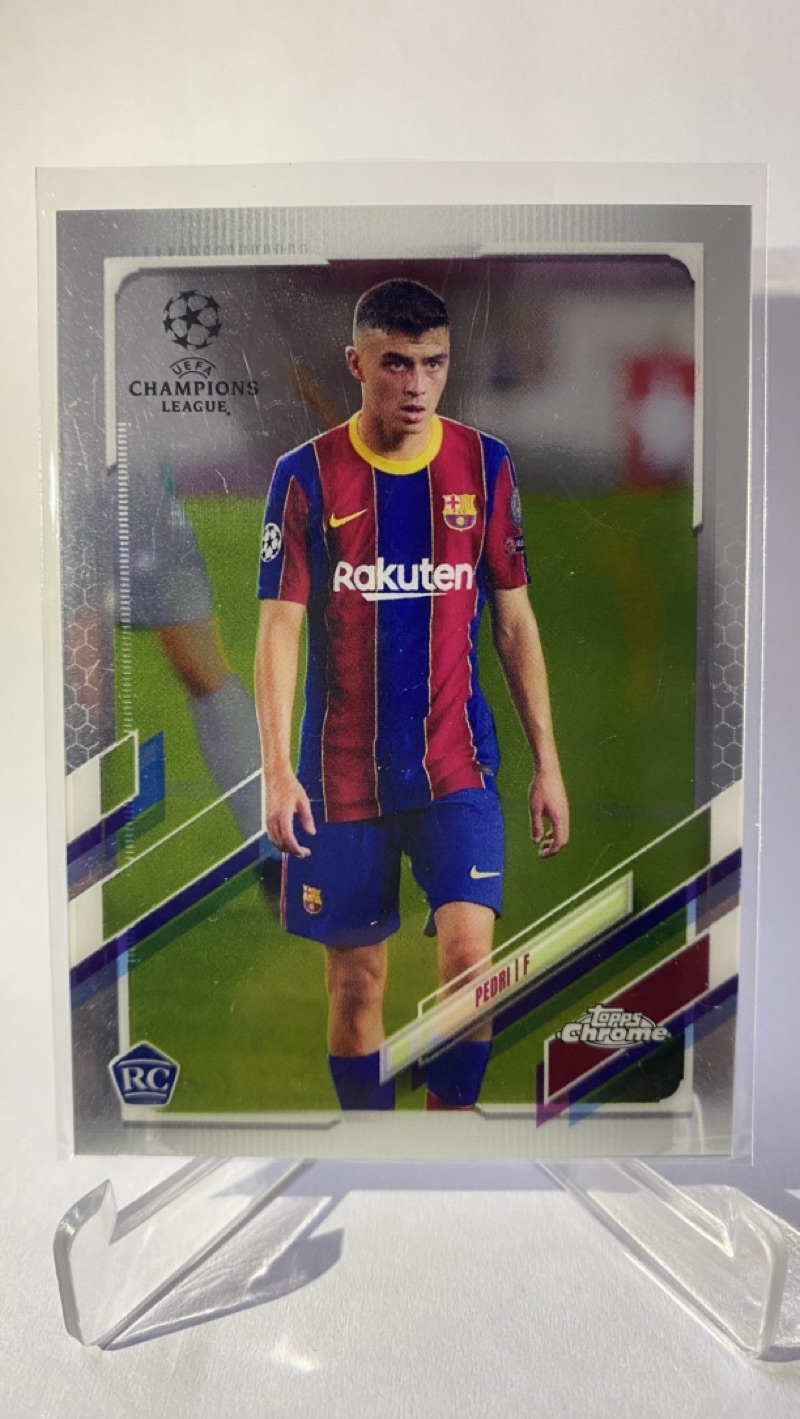 Pedri RC FC BARCELONA TOPPS 2021 Player Cards | Shopee Philippines