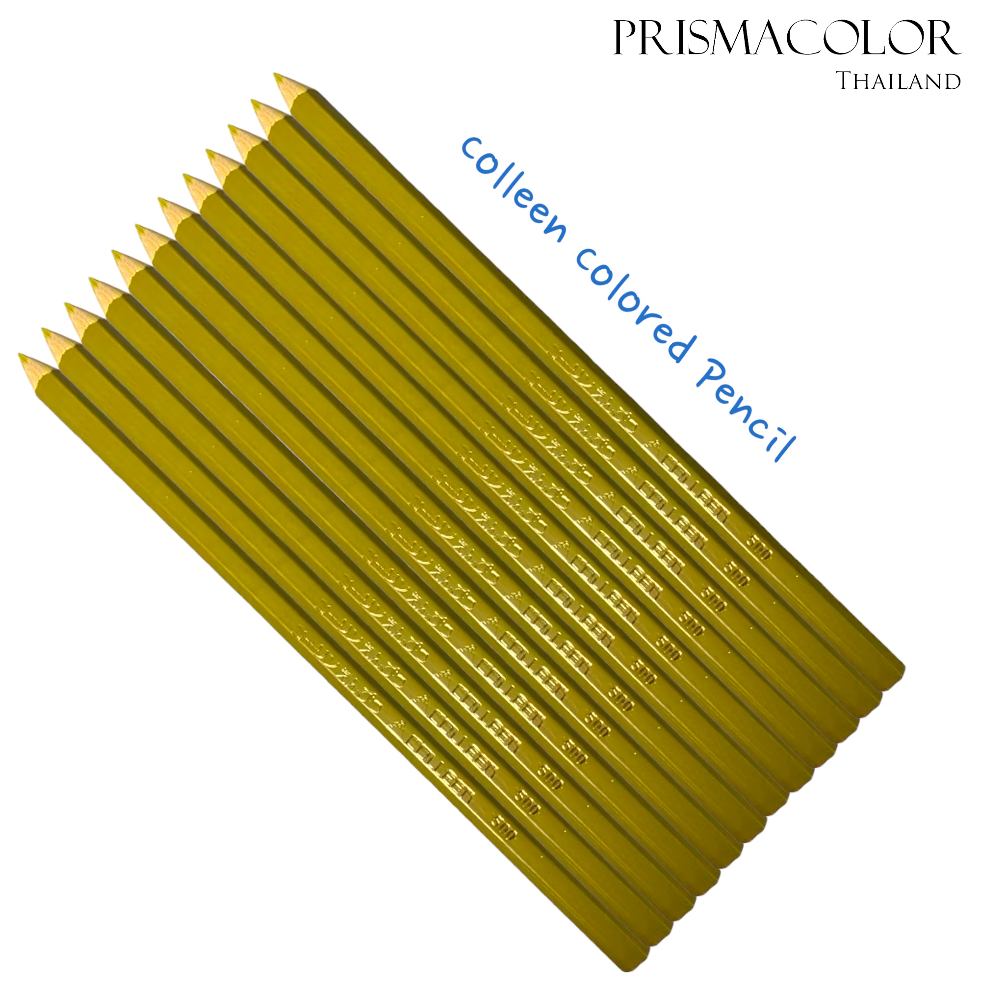 Colleen Wooden Colored Pencils Brown Color Code 500 12 Pcs. | Shopee ...