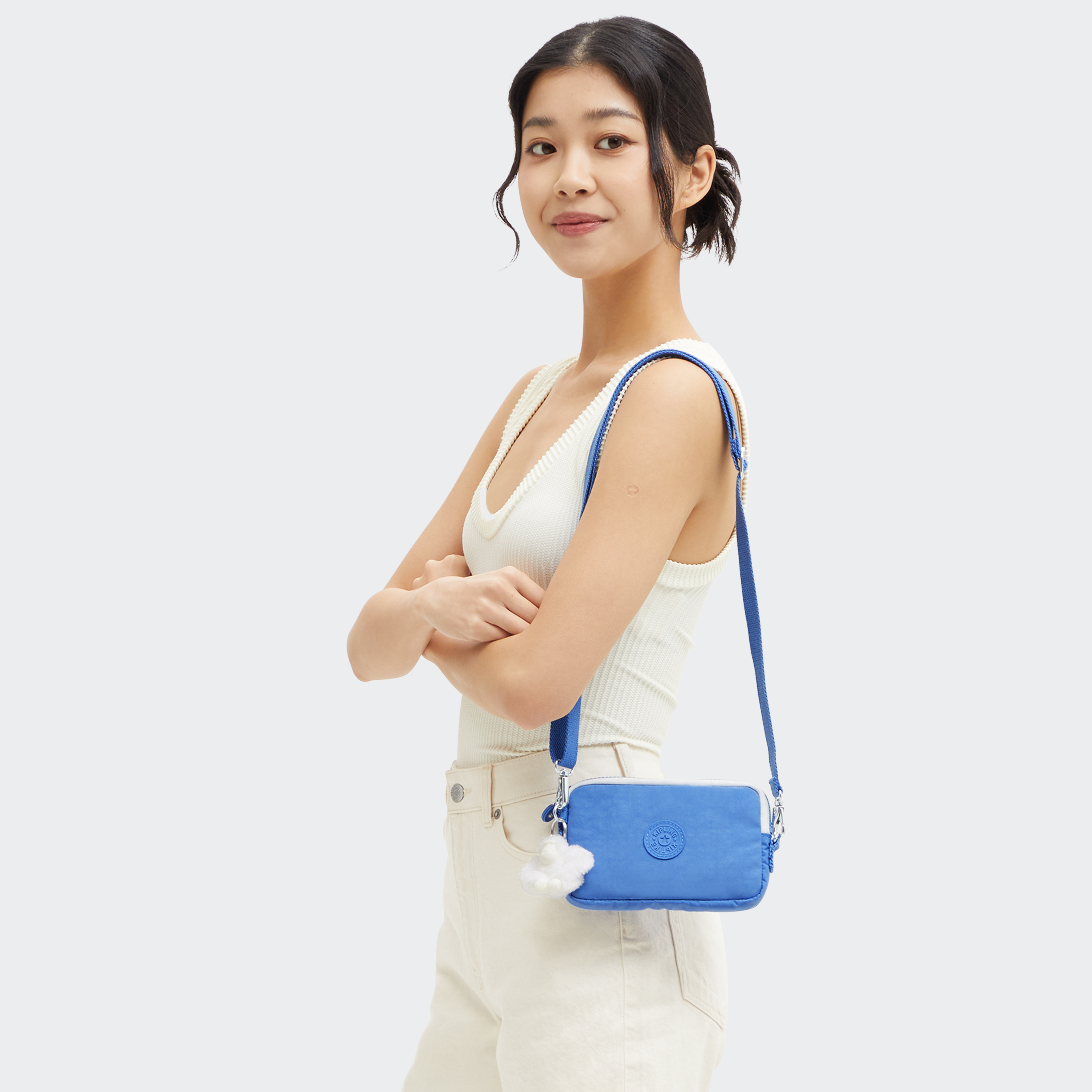 Kipling Bag LIMMO Colour COCKTAIL BLUE | Shopee Philippines