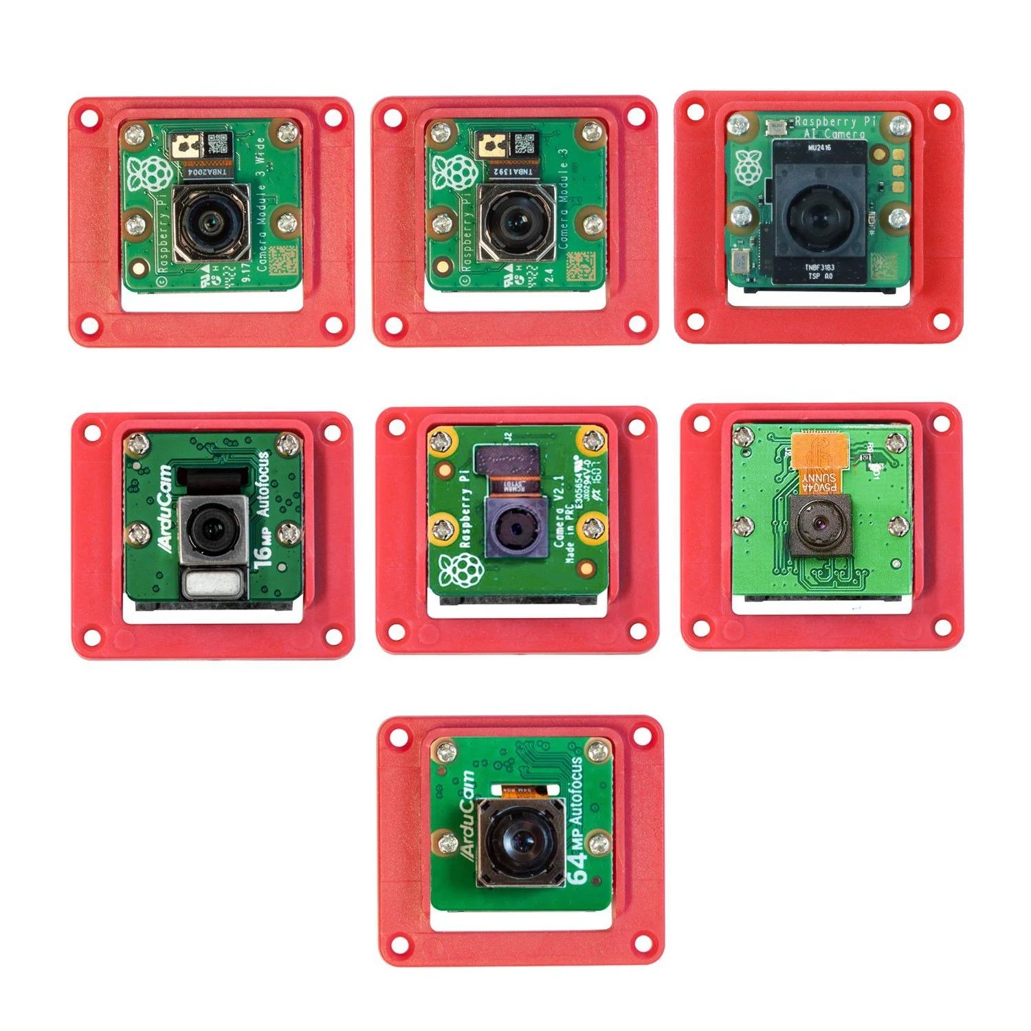 Arducam Enclosure Case For Raspberry Pi Module V1.3/2/3 Camera | Shopee ...