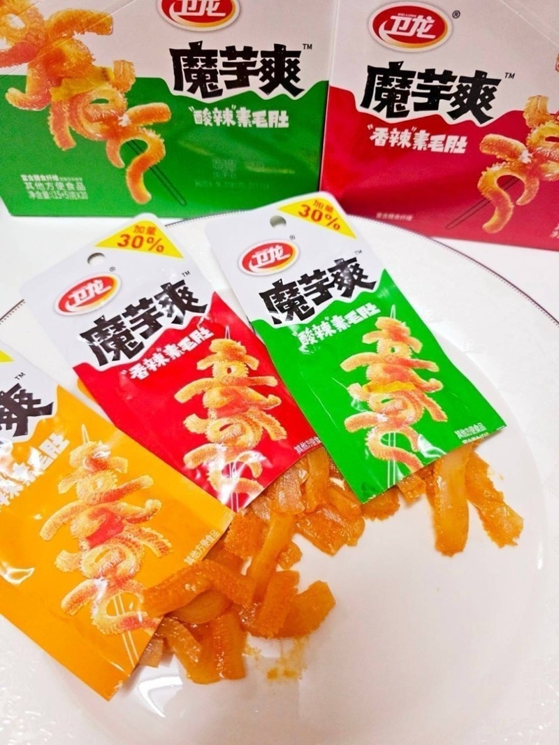 Weilong Crispy Squid Mala Chinese Flavored Konjac Snack | Shopee ...