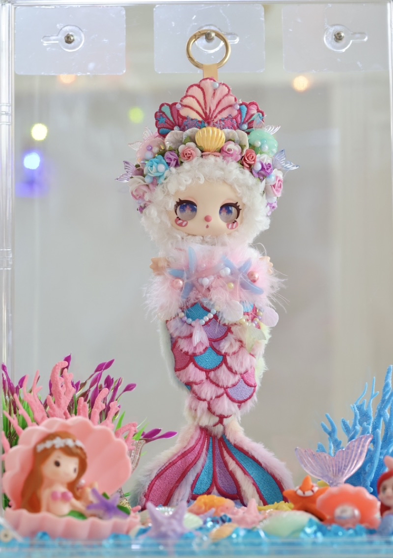 Labubu dress Liila cat dress: Little mermaid EP2 Labuh Bla Green ...