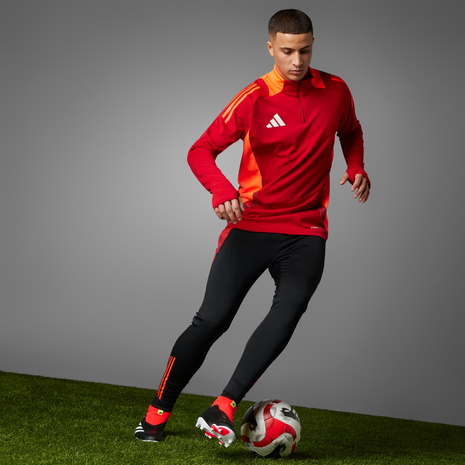 Adidas Football Shoes Cleats FB Predator 24 League Laceless Firm Ground ...