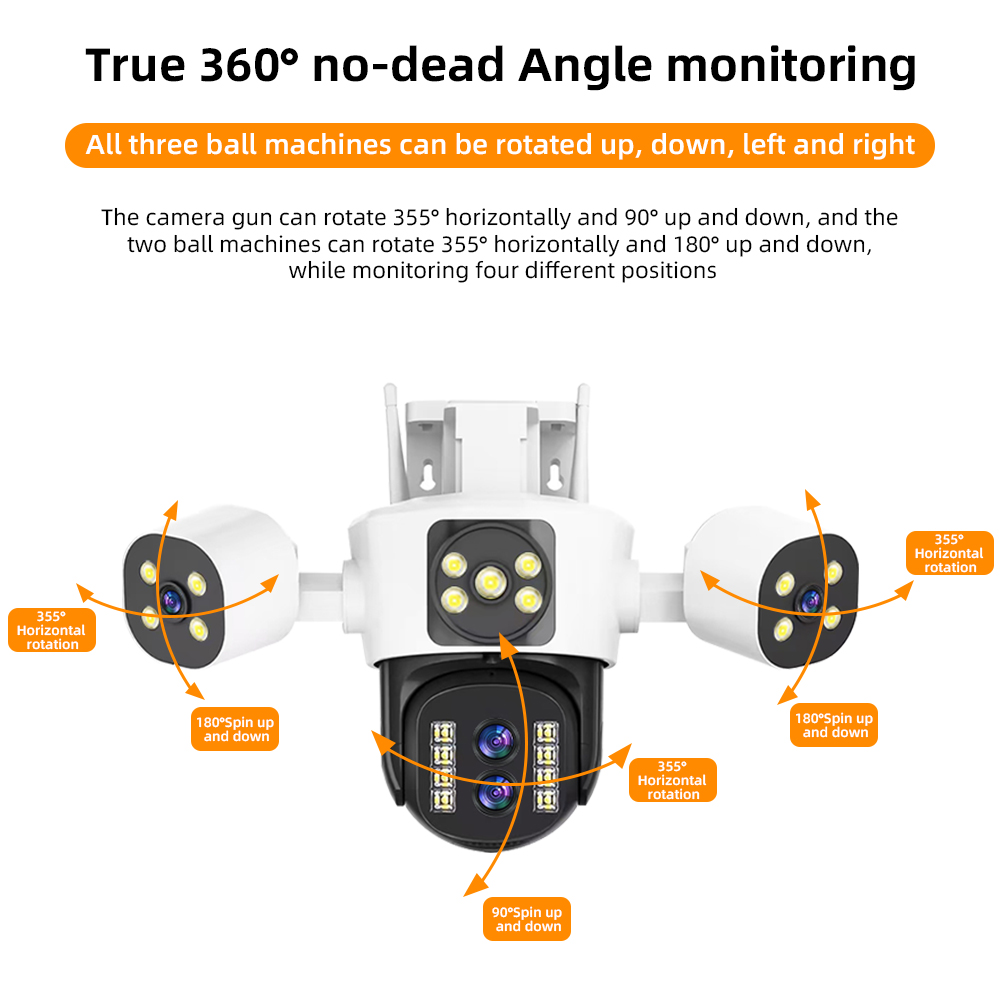 IPC360 10x Optical Zoom Wireless WIFI Cctv Outdoor Waterproof 360 PTZ ...