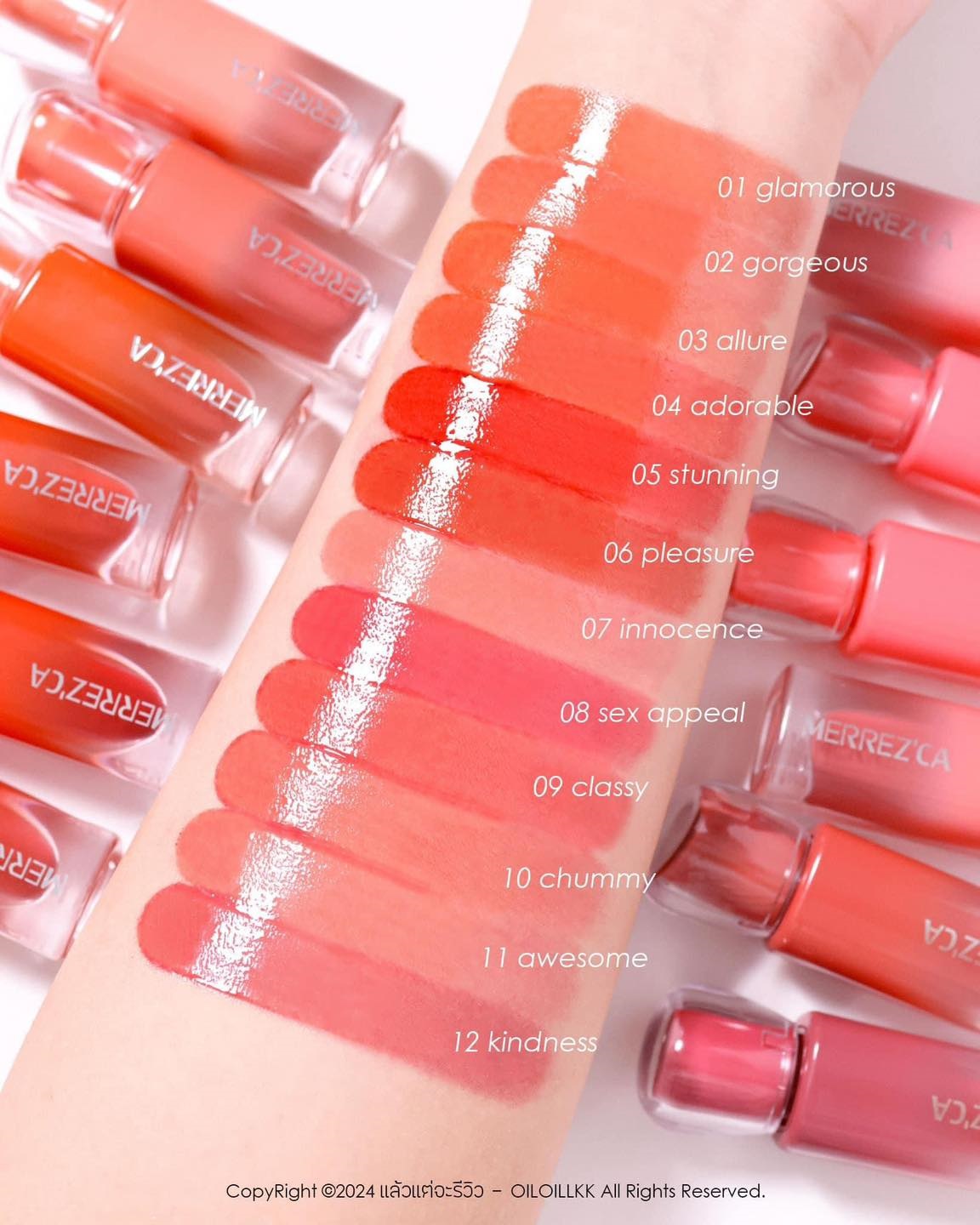 Merrezca Real Glow Lip Tint Aura Soft Juicy Glow. Nourish Bright Lips ...