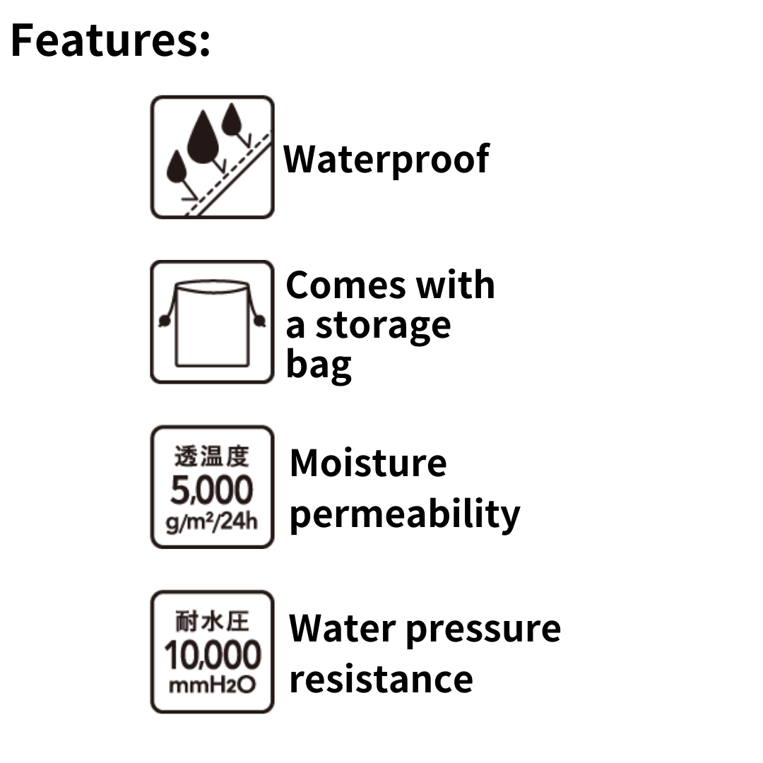 WORKMAN Bag in Rain Jacket【direct from Japan】 | Shopee Philippines