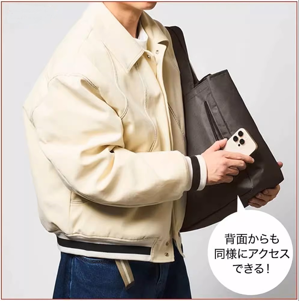 Coleman x MONOMAX Tote Bag Zipper Premium Product Of Magazine Dark Gray ...