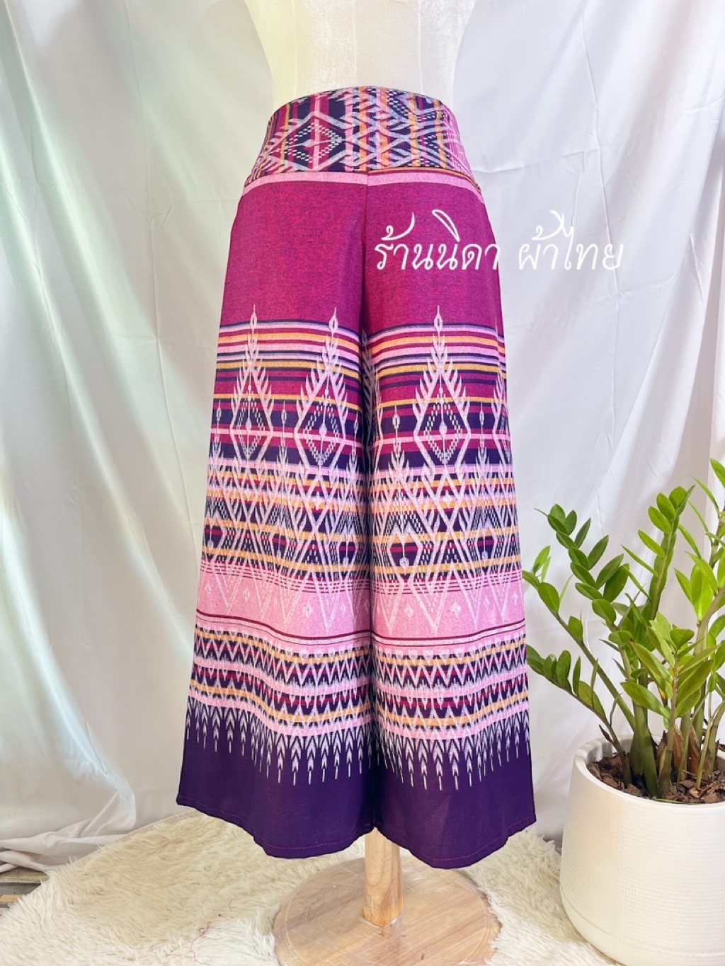 Cotton Pants Beautiful Shape Bright Colors Quality Fabric Free Size Waist | Shopee Philippines