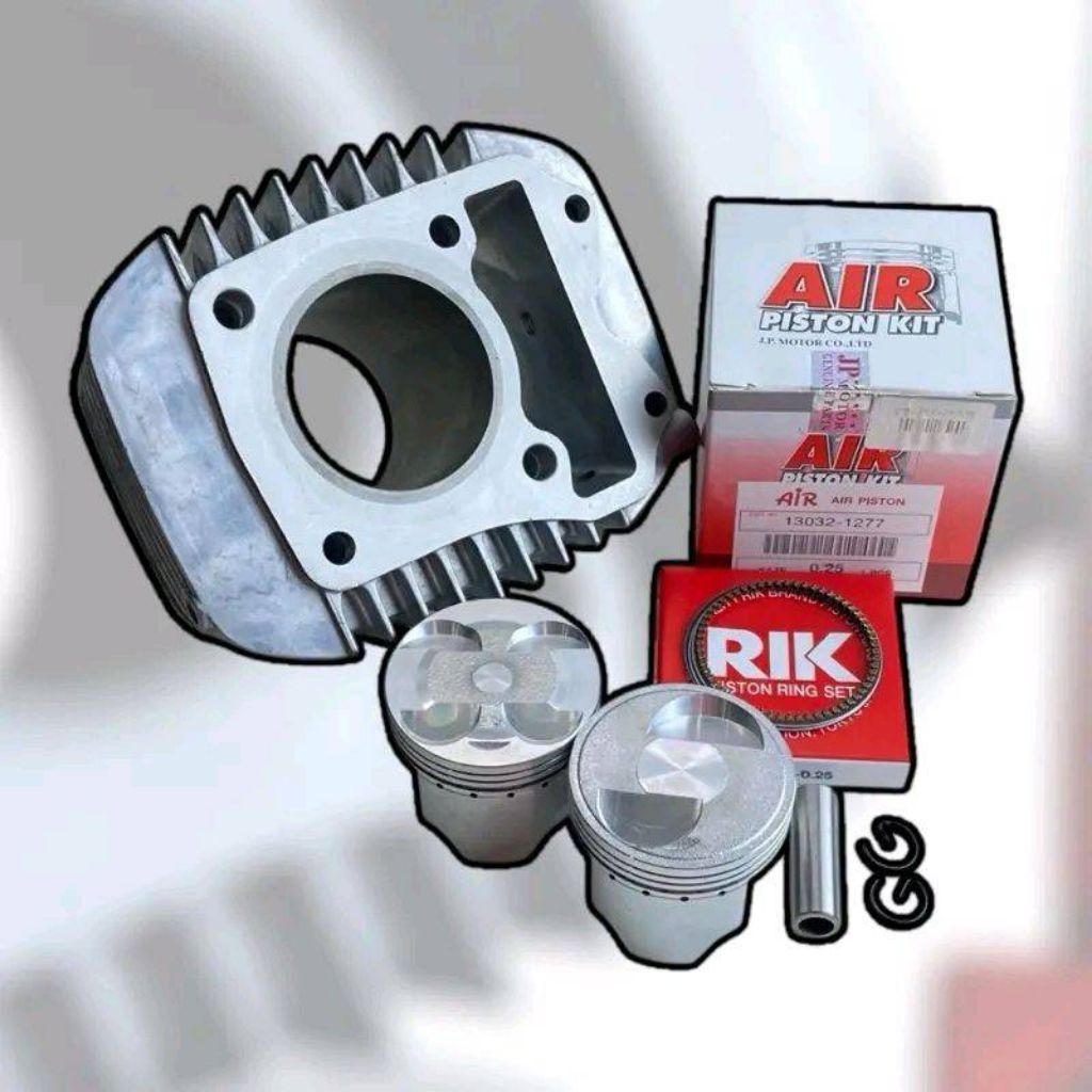 Cylinder Head Wave125i Whale 2 Valves-4 Valves Air Piston Size 56/57/58 ...