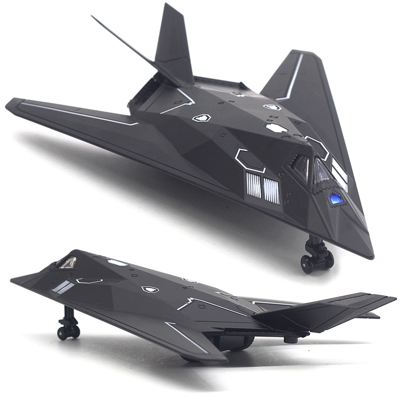 F-117 Nighthawk Fighter Jet Model With Sound With Light Size 25 CM ...