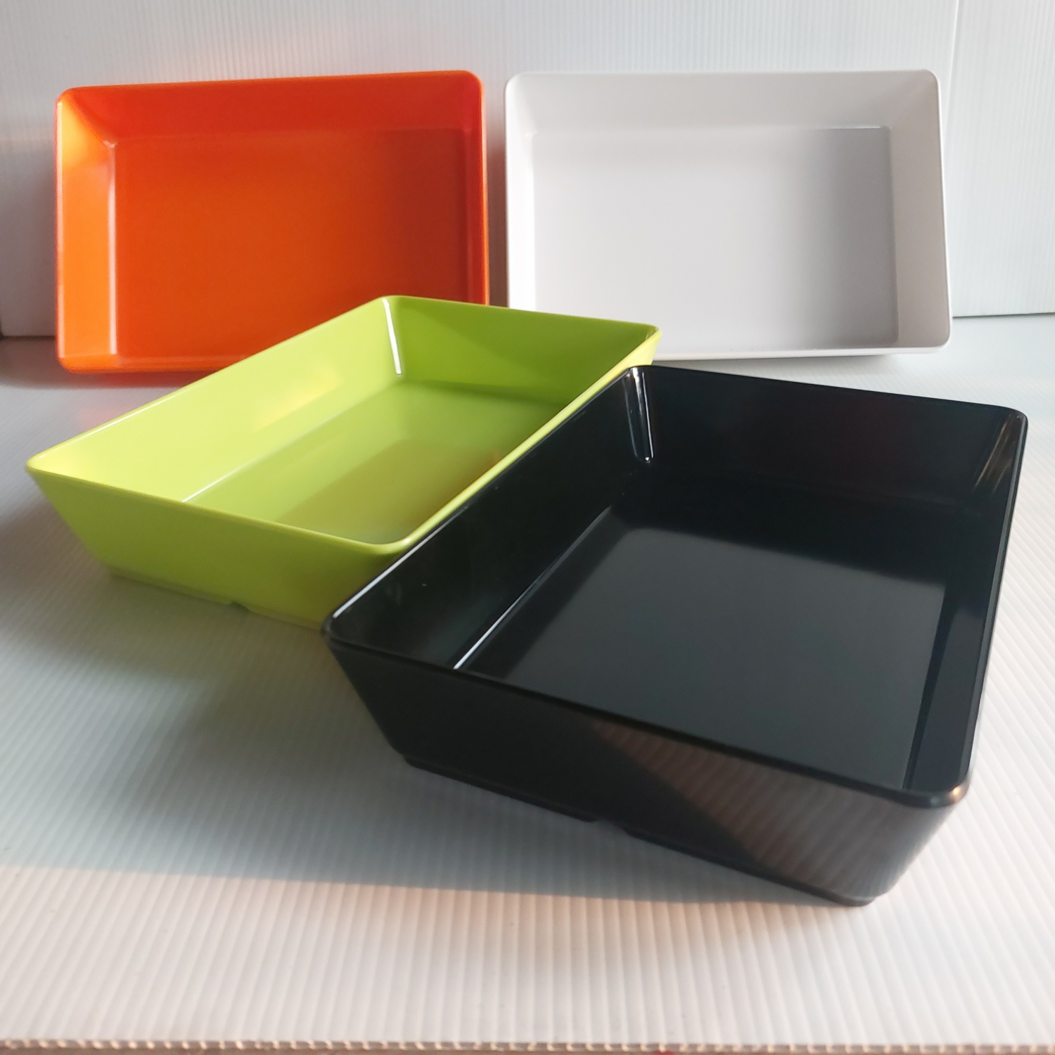 Melamine Food Tray 9 Inches Deep Size From Siam Bestware. | Shopee ...