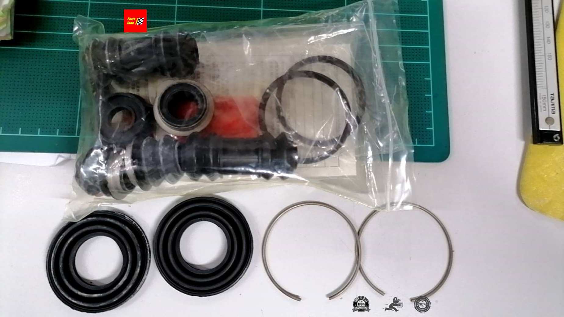 Miyaco Front/Rear Disc Brake Repair Kit Toyota MR2 Year 91-95 (Made in ...