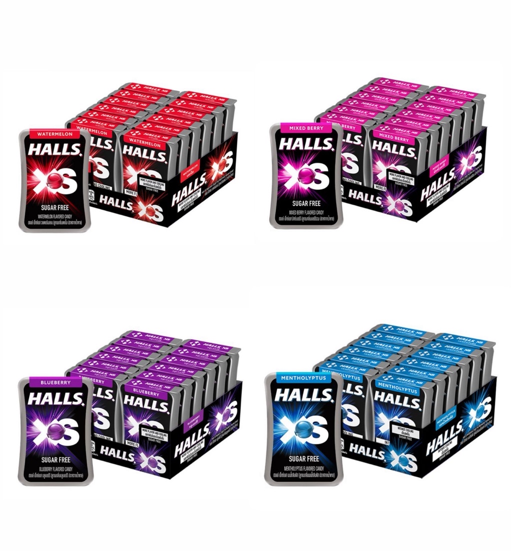Hall Xs Candy 12 G. Pack Of 12 | Shopee Philippines