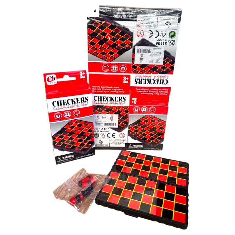 Checkers Magnetic Board Games | Shopee Philippines