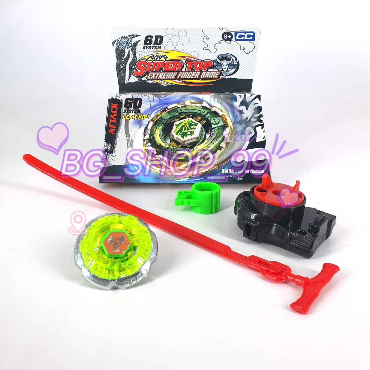 Beyblade Super Top Gyro Strong Hold Bumper And Alloy Floor. Playpenine ...