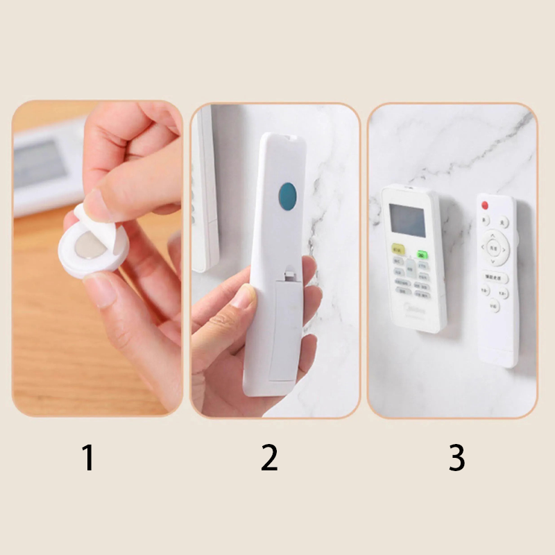 Wall-Mounted Magnetic Storage Store The Remote Control Of The Device ...