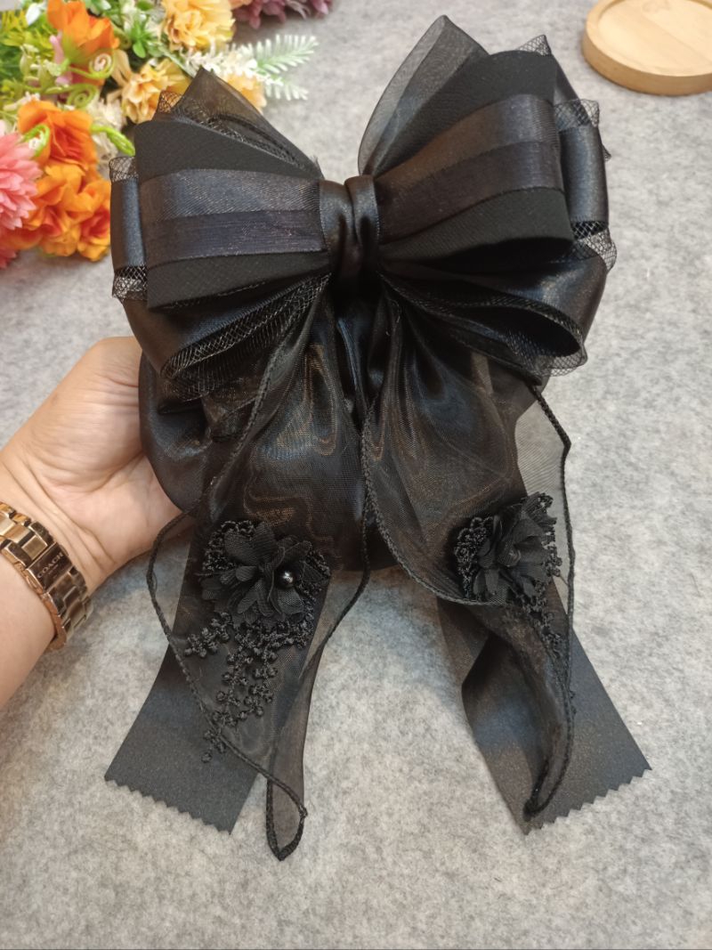 NW149-B [[[Black]]] Hair Net Glass Cloth Nurse Government Official Student | Shopee Philippines