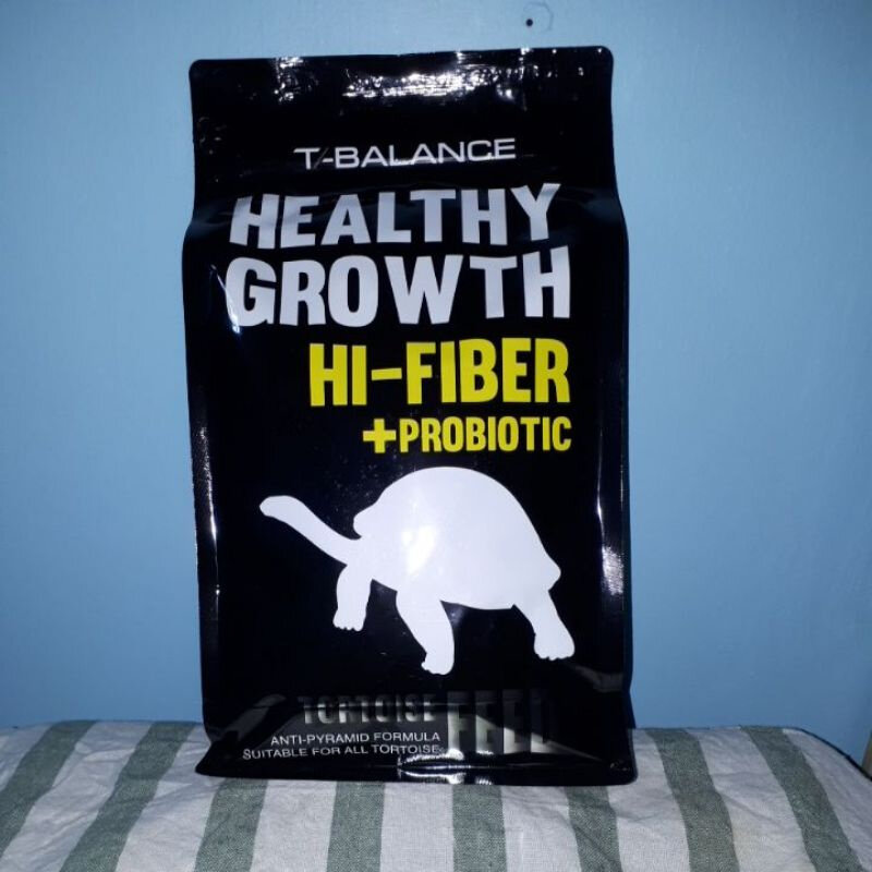 T-balance Land Turtle Food New Formula High Fiber With Pobiotic And ...