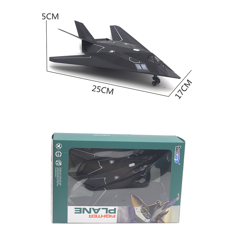 F-117 Nighthawk Fighter Jet Model With Sound With Light Size 25 CM ...