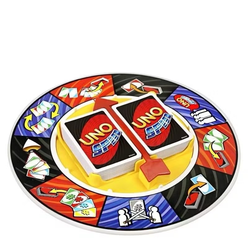Uno spin card game With Wheels To Rotate | Shopee Philippines