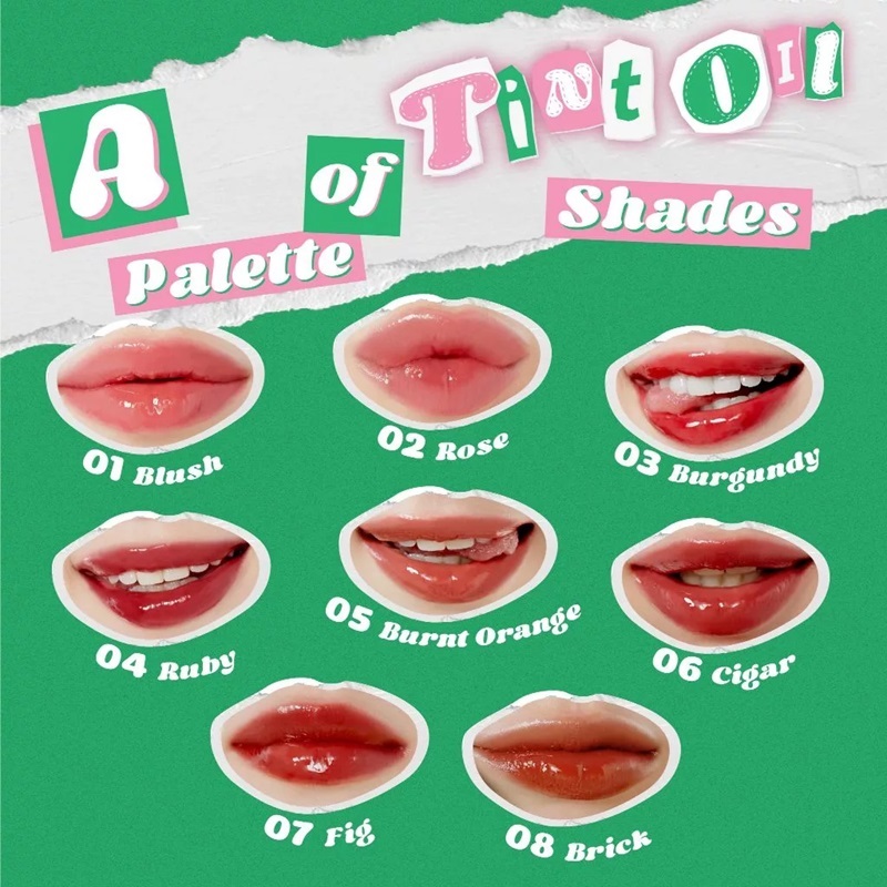 Gentle Colors Tint Oil 4.5g Lip The Color Is Clear And Long-Lasting ...