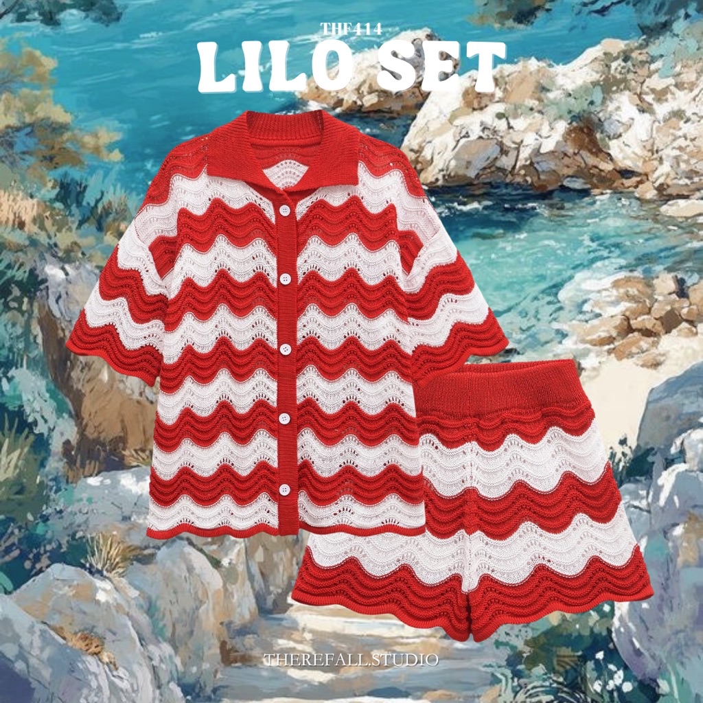 THF414 Lilo Set Yarn Crochet | Shopee Philippines