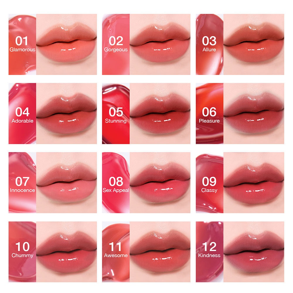 Merrezca Real Glow Lip Tint Aura Soft Juicy Glow. Nourish Bright Lips ...