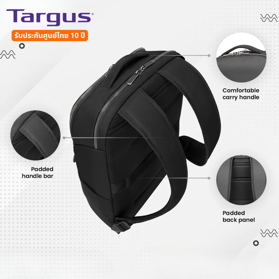 Targus Urban Essential Backpack 15.6 "Notebook Slim Stylish Meet The ...