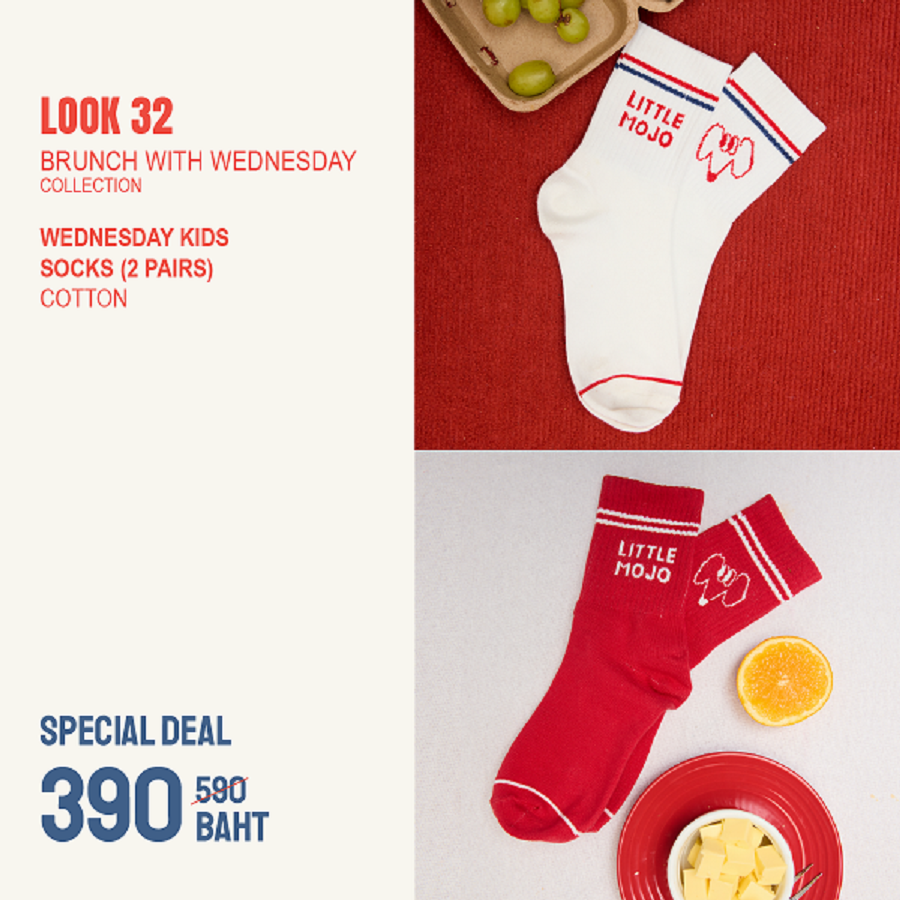 Wednesday Kid Socks (Pack) | Shopee Philippines