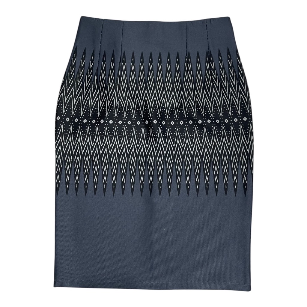 Japanese Fabric Tapered Skirt With Thai Pattern Small Length 22 Inches ...