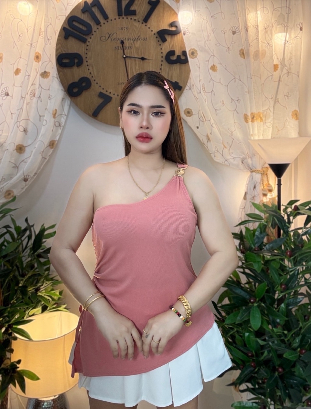 Plus Size Women's Shirt Vani Fat Bust 40-48 Inches Length 30 Side ...