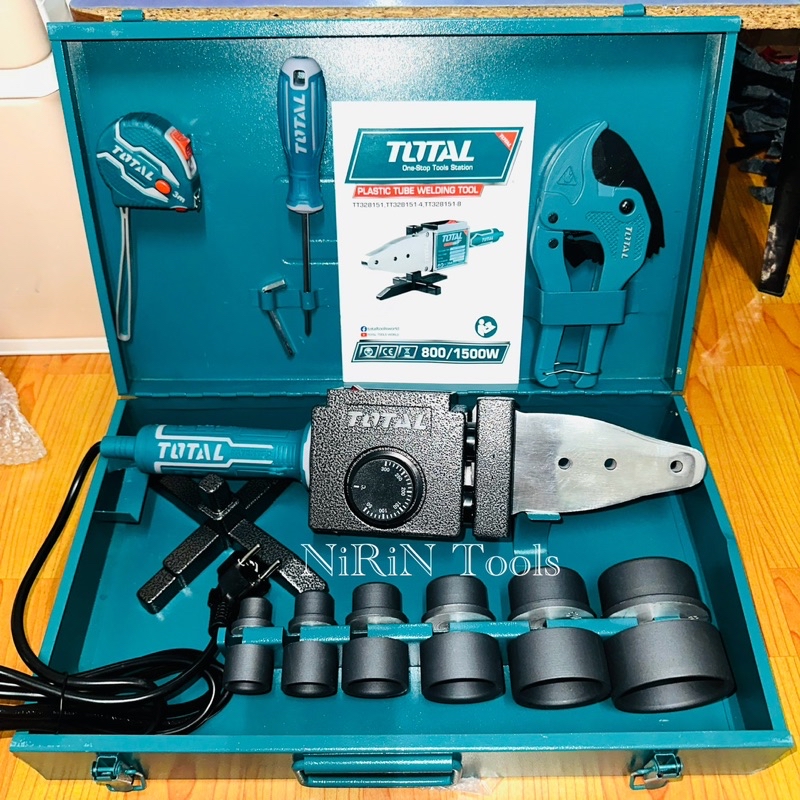 TOTAL And OKURA PVC Pipe Welding Machine Set Set: 800 Watts/1500W Size ...