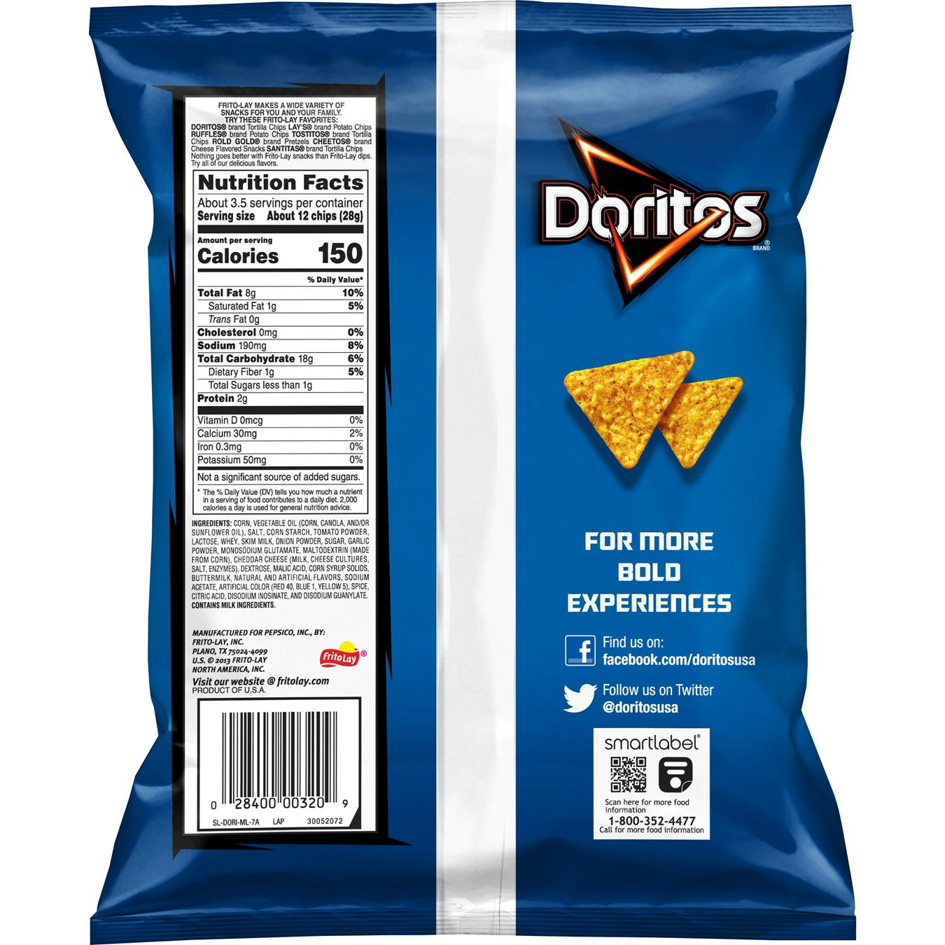 Doritos Minis Cool Ranch Tortilla Chips 145g | Shopee Philippines