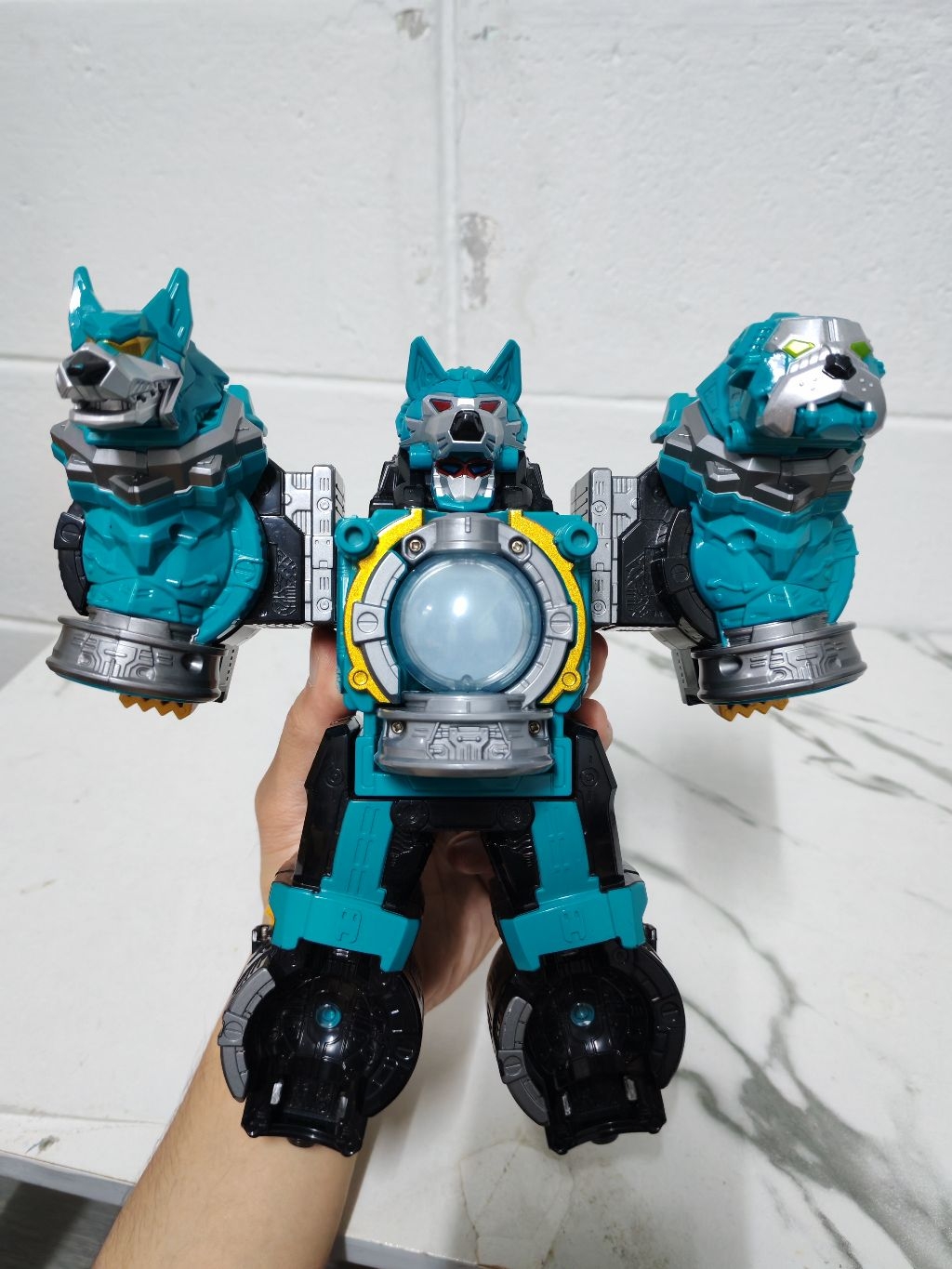 Dx Robot Sentai Quranger Kyuranger Saberus Voyager Three-Headed Dog ...