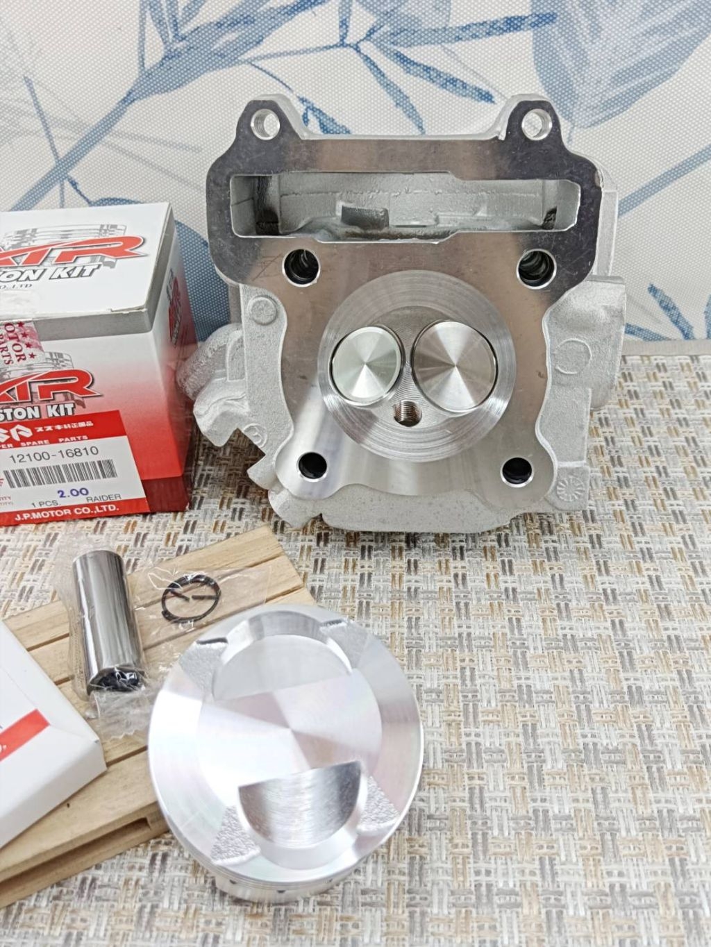 Cylinder Head Set Mio Valve 28/24 And 30/26 Mm Straight Tube With ...