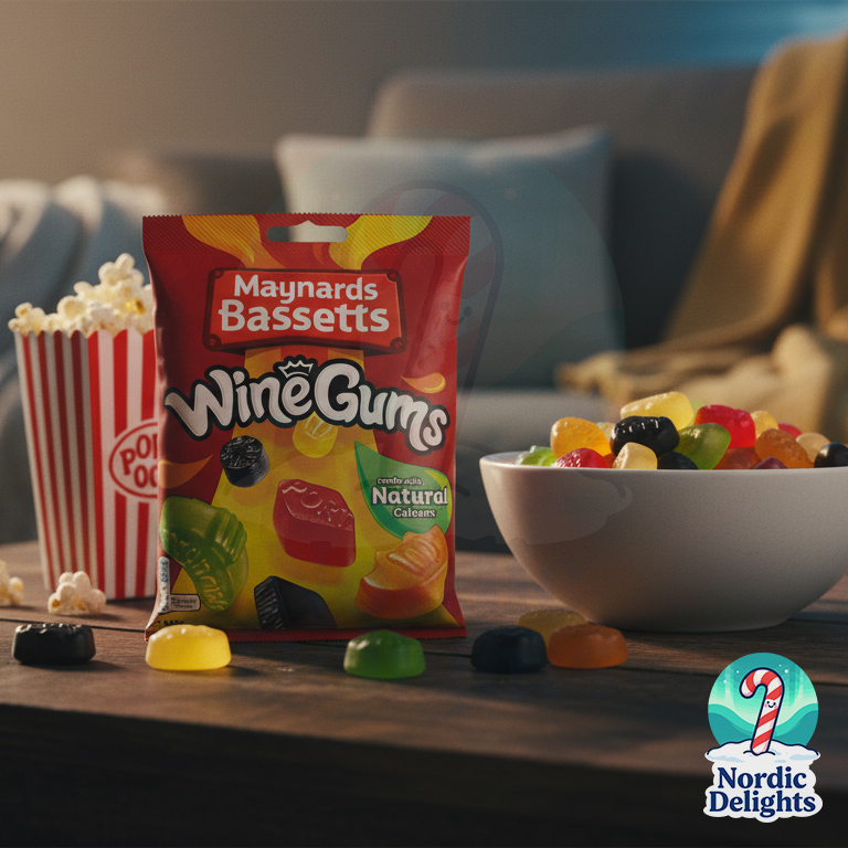 Maynards Bassetts Wine Gums 190g Chewy Fruit Jelly Candy Imported UK ...