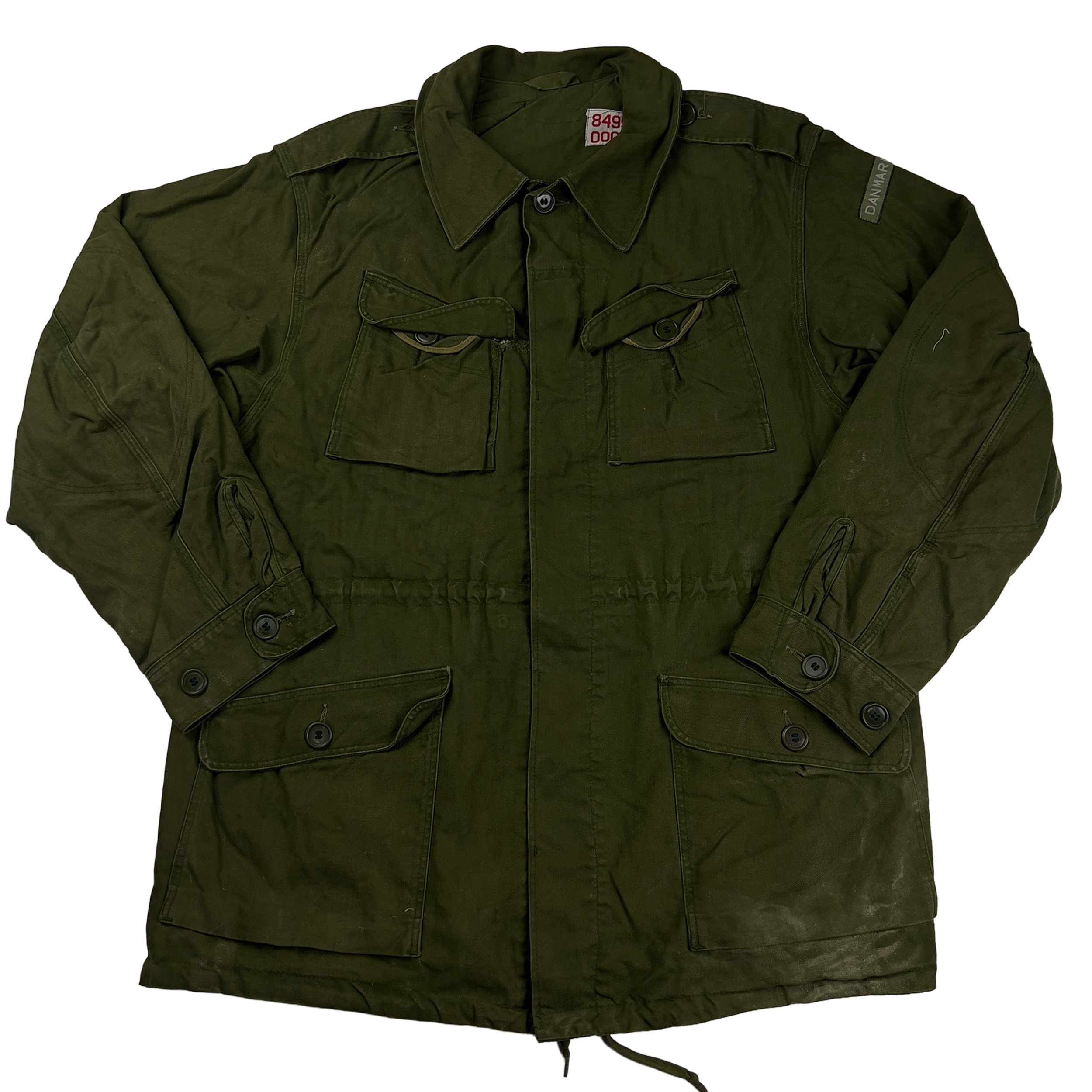 Vintage 60s DANISH MILITARY M57 HBT JACKET MADE IN DENMARK There Are 1 ...