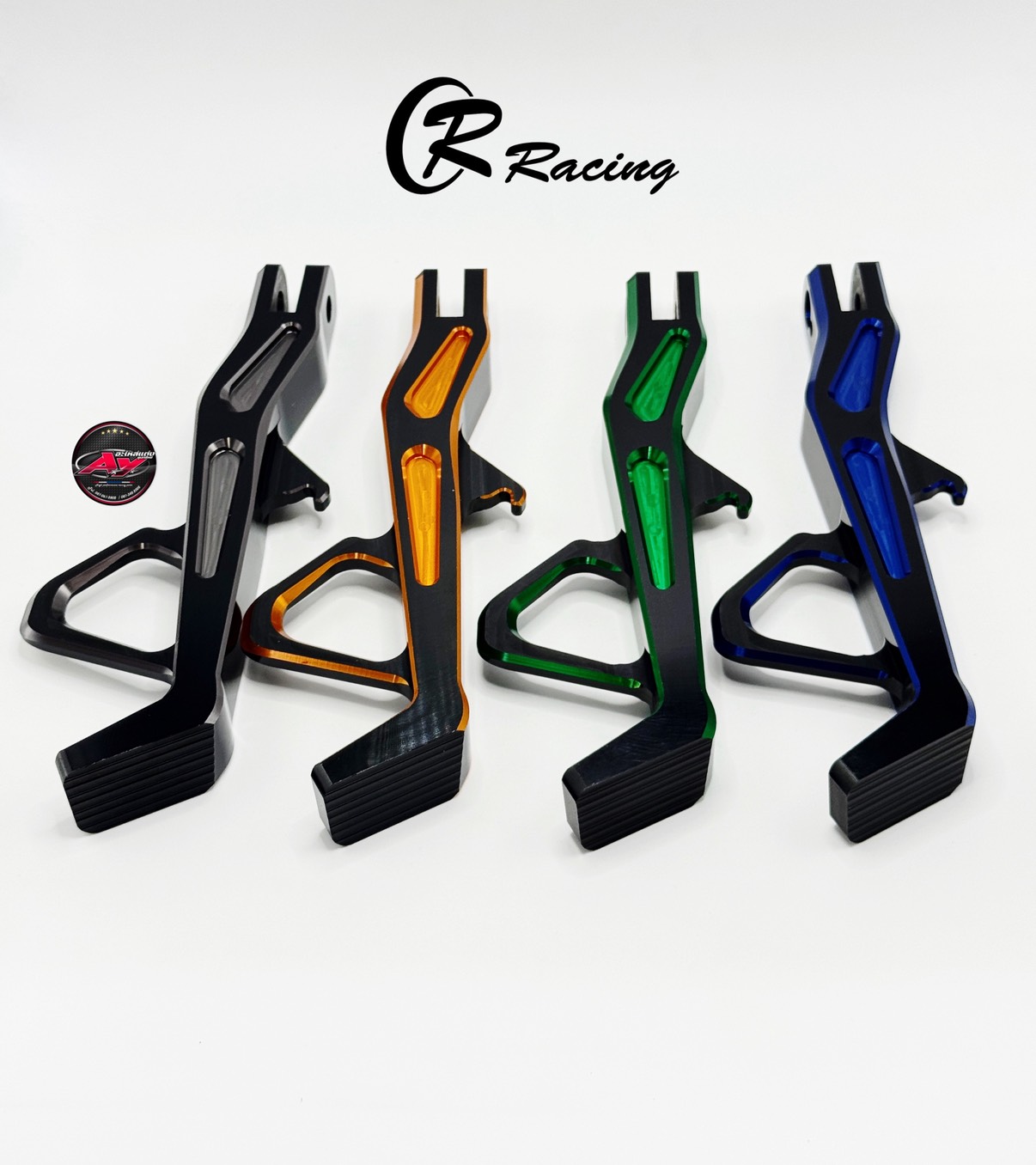 Cnc Side Stand Two-Tone Giorno125 Lead125 Pcx160 CR Racing | Shopee ...