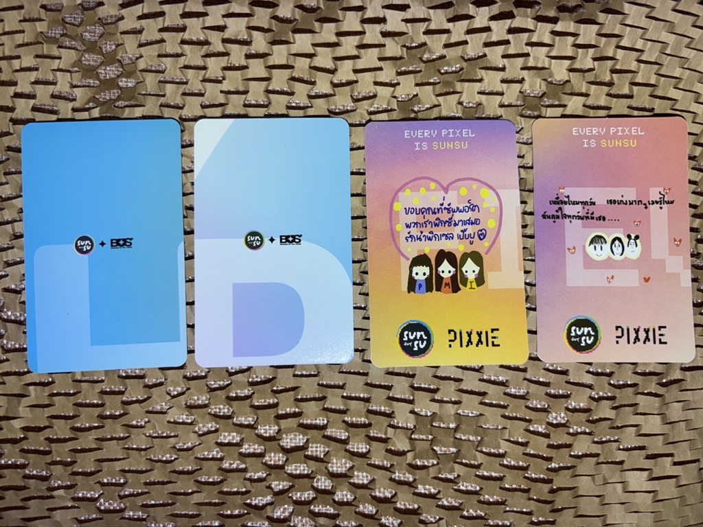 Collection Cards BUS And PIXXIE Artists From Sunsu | Shopee Philippines