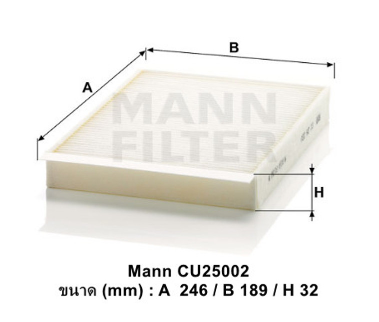 Cabin Filter/Air Outer-Inner Benz C-Class Coupe C205 (2015-2023) : Mann ...