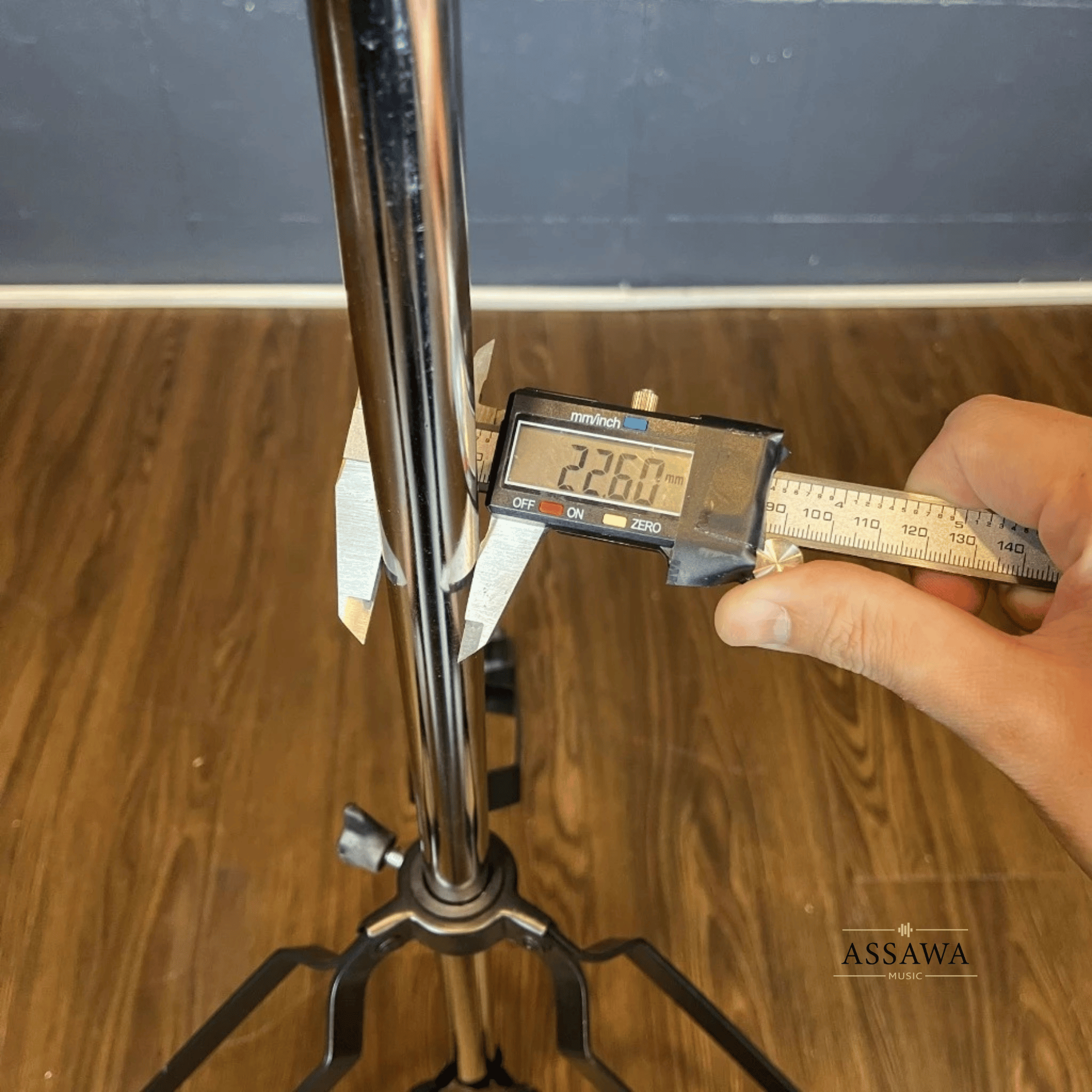 McQueen Boom Legs MQ-CSB1 Chrome Plated Steel Double Shaft Strong ...