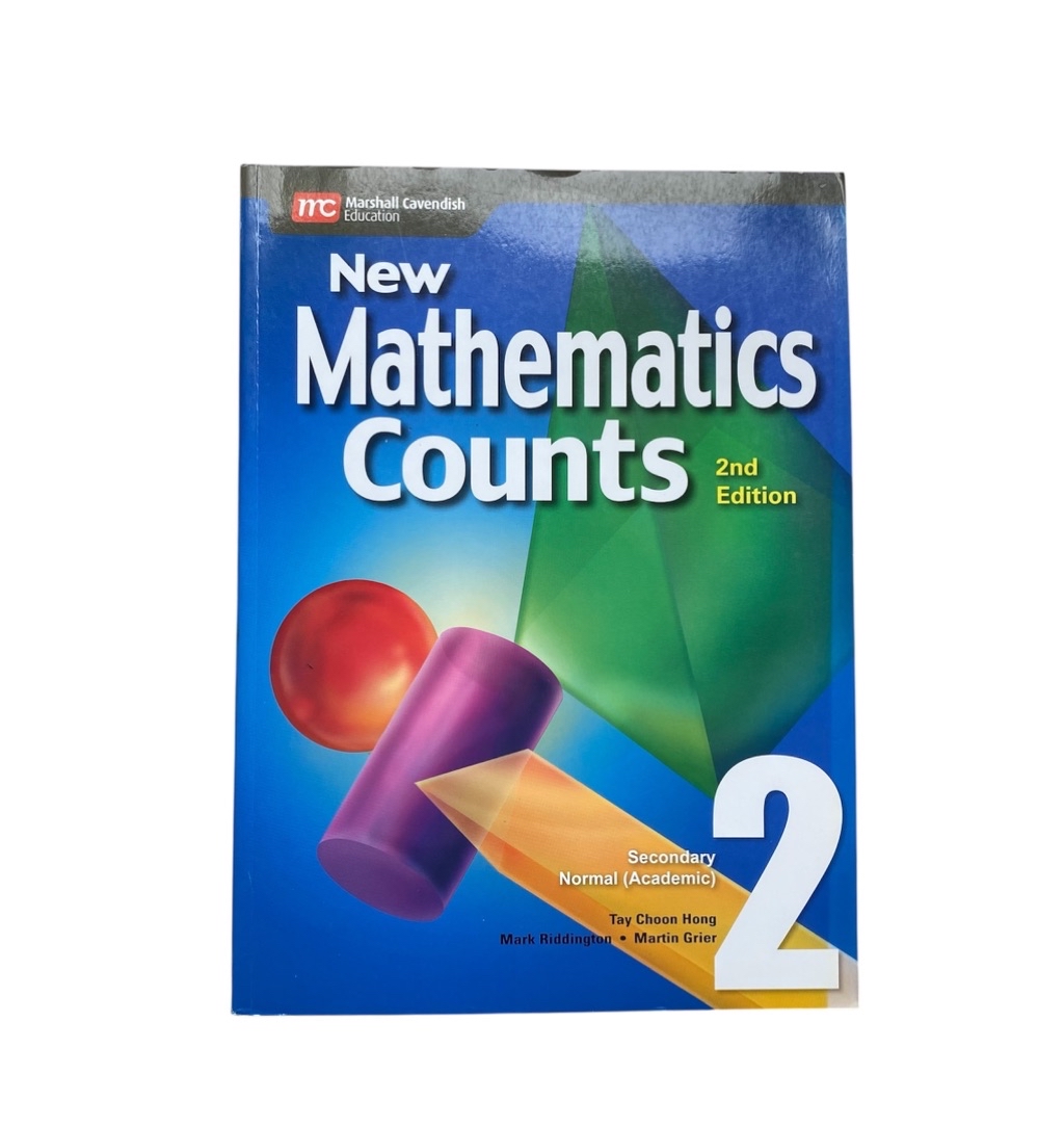 Mathematics Textbook For Mathayomnew Counts 2 (2nd Edition) – Marshall ...