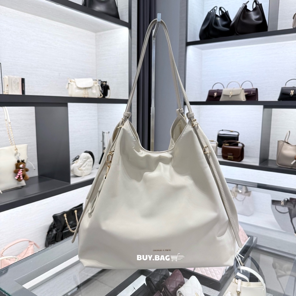 CHARLES & KEITH Levy Nylon Tote Bag | Shopee Philippines